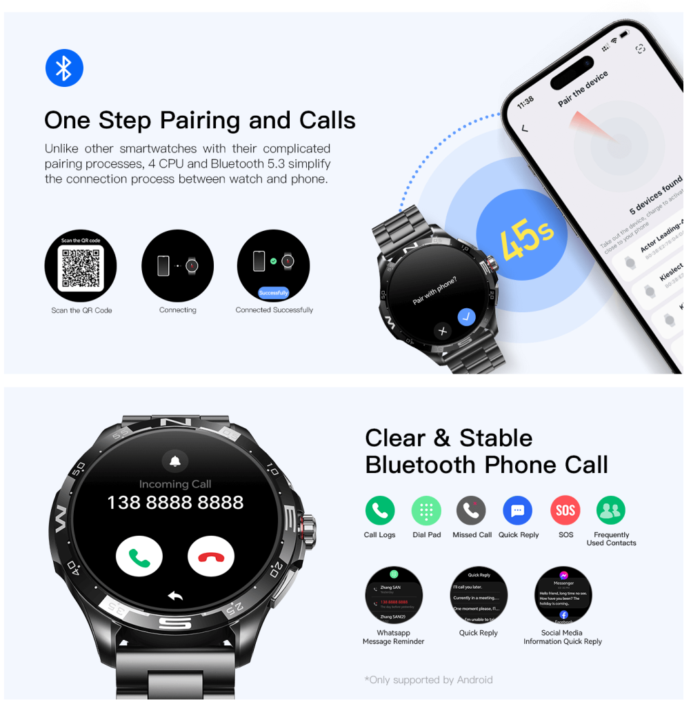 Kieslect Actor Leading Fashion Smart Watch - Kieslect
