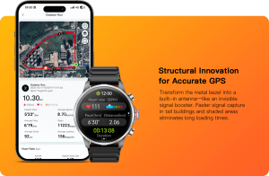 kieslect Calling Watch Kr3 With GPS Fashion Smart Watch - Kieslect