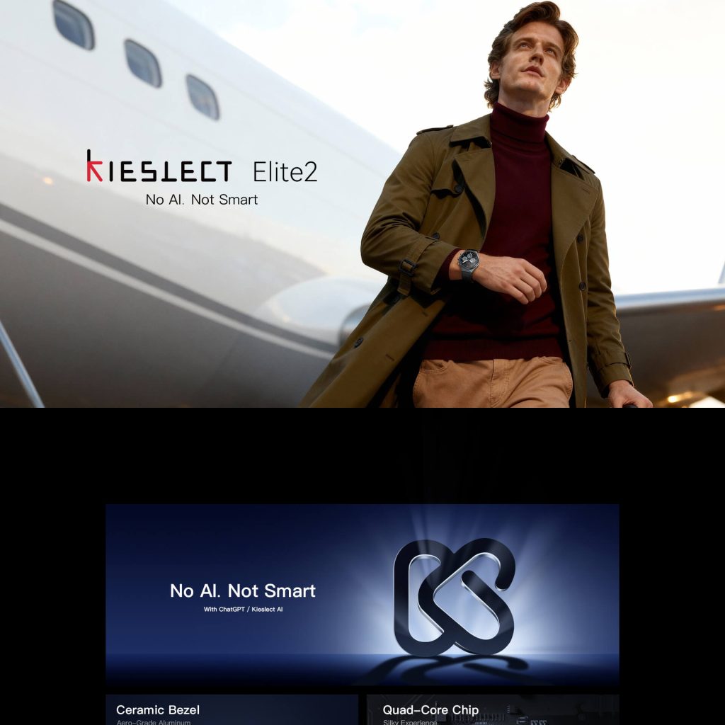 Kieslect AI Smartwatch Elite2 - Kieslect